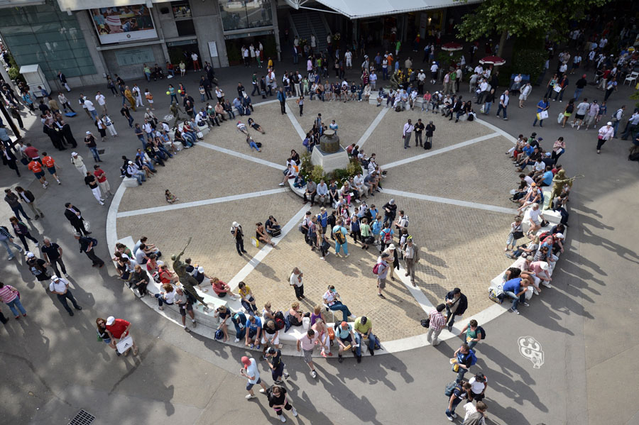 Zgura şi poveştile ei » Fotoreportaj impresionant de la Roland Garros