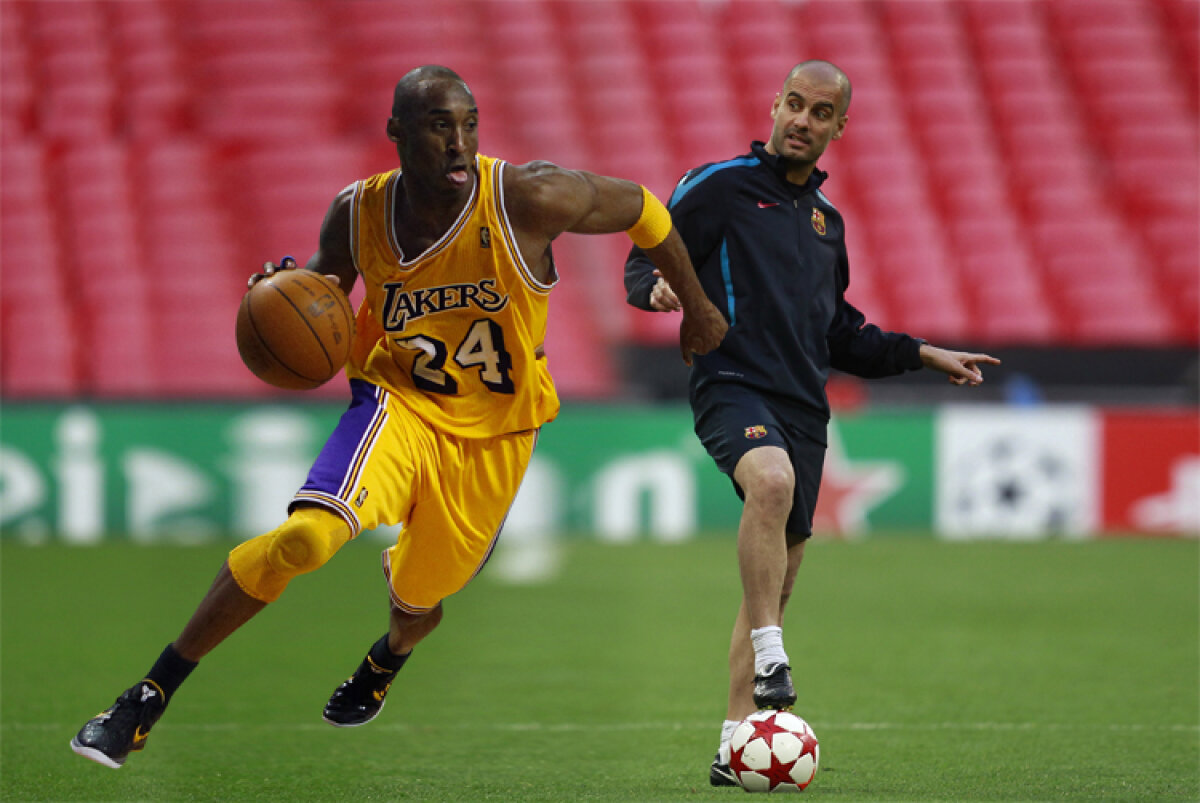 Kobe Bryant se apucă de fotbal. Primul adversar este cel mai în vogă ...