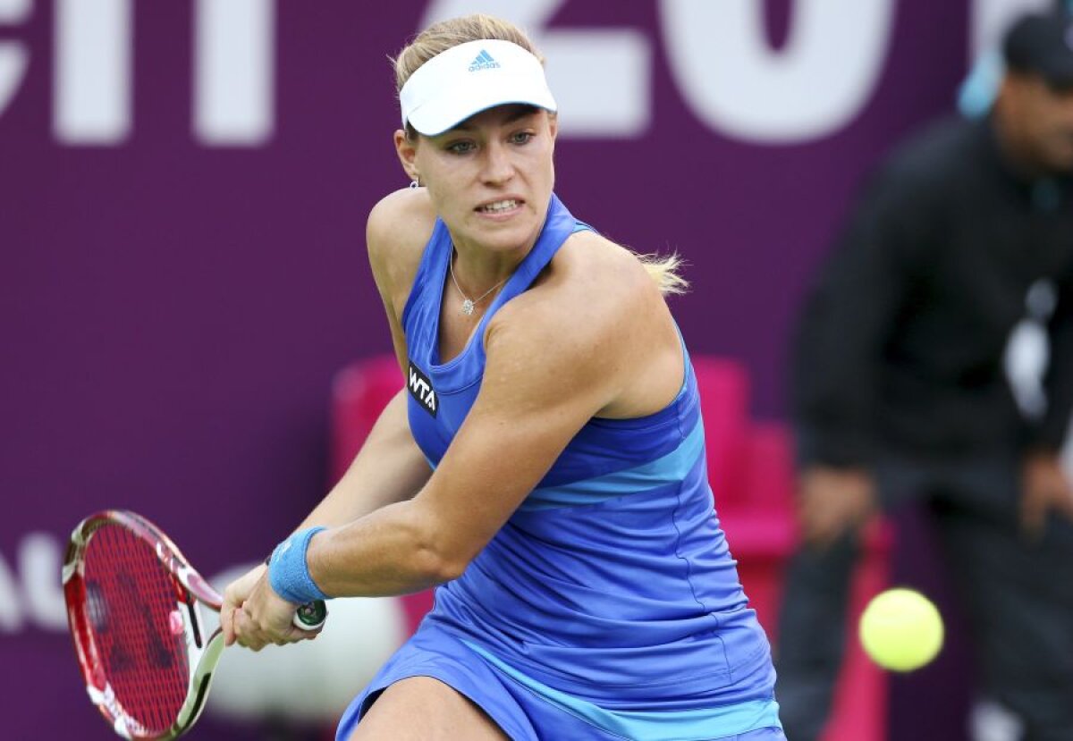 VIDEO Cine e nemţoaica Angelique Kerber, adversara Simonei Halep din finală » Cum se pregăteşte ...