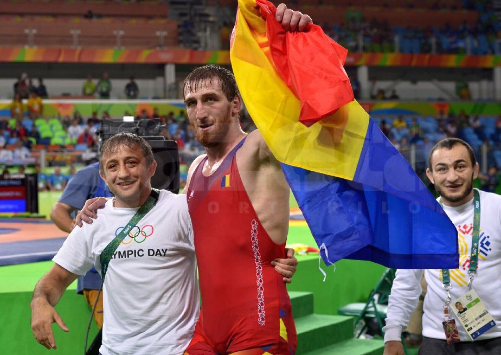 FOTO Medalie de bronz pentru România la lupte libere!